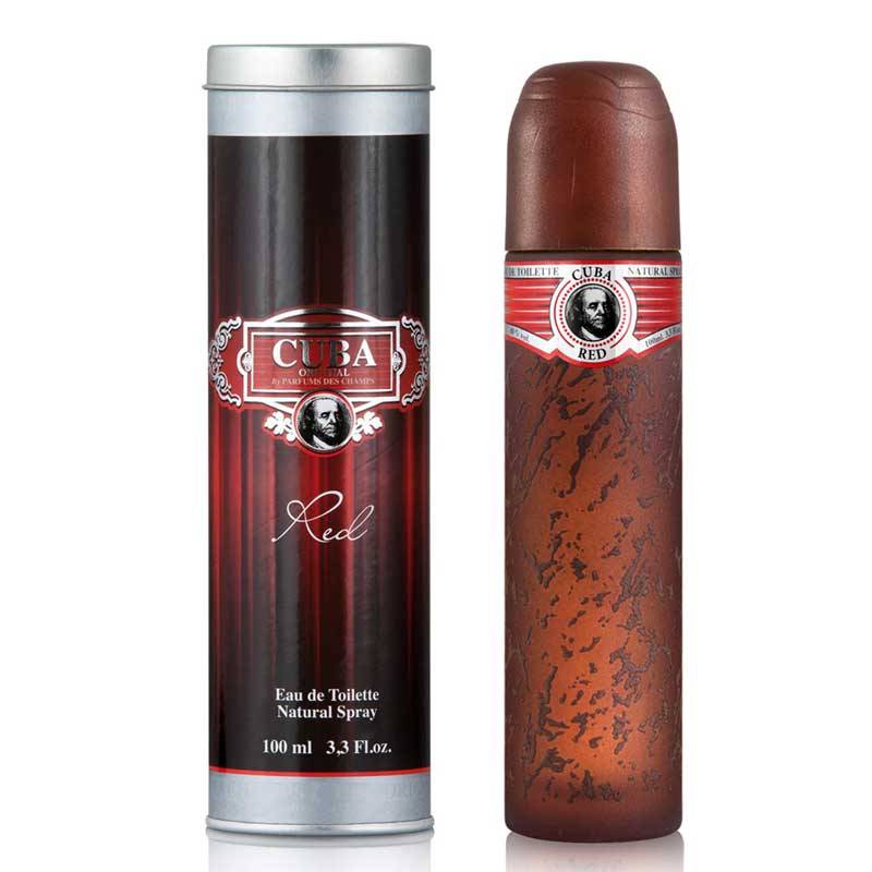 Locion Perfume Cuba Red de Cuba Paris hombre edt 100ml