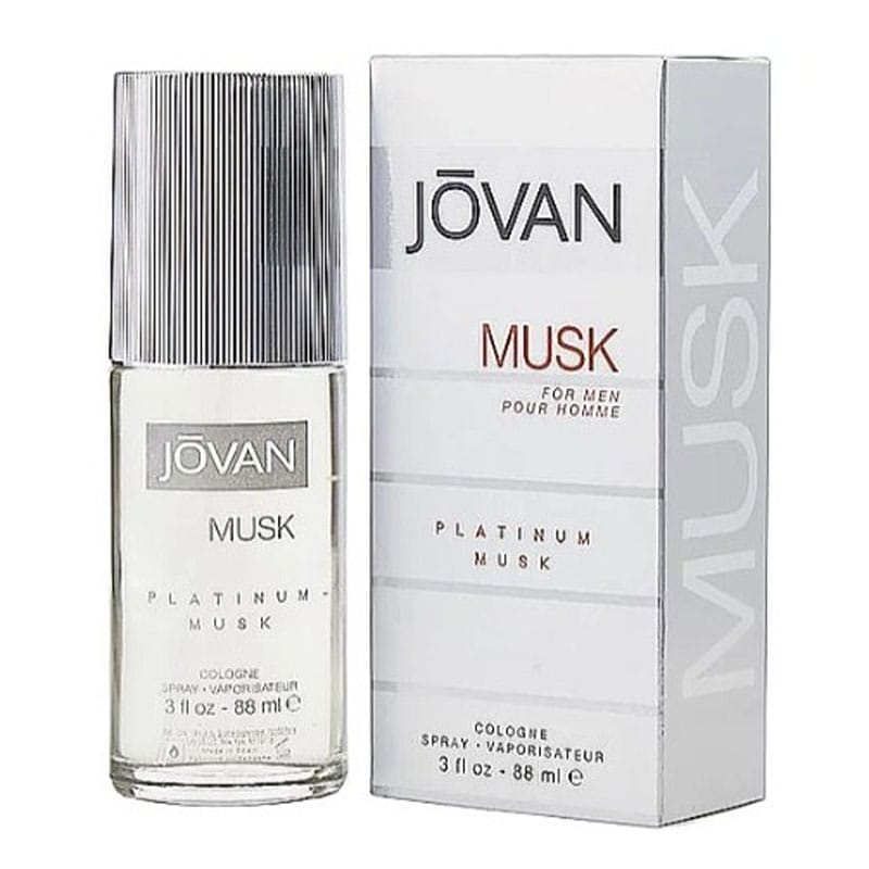 Perfume Jovan Platinum Musk hombre edc 88ml economico